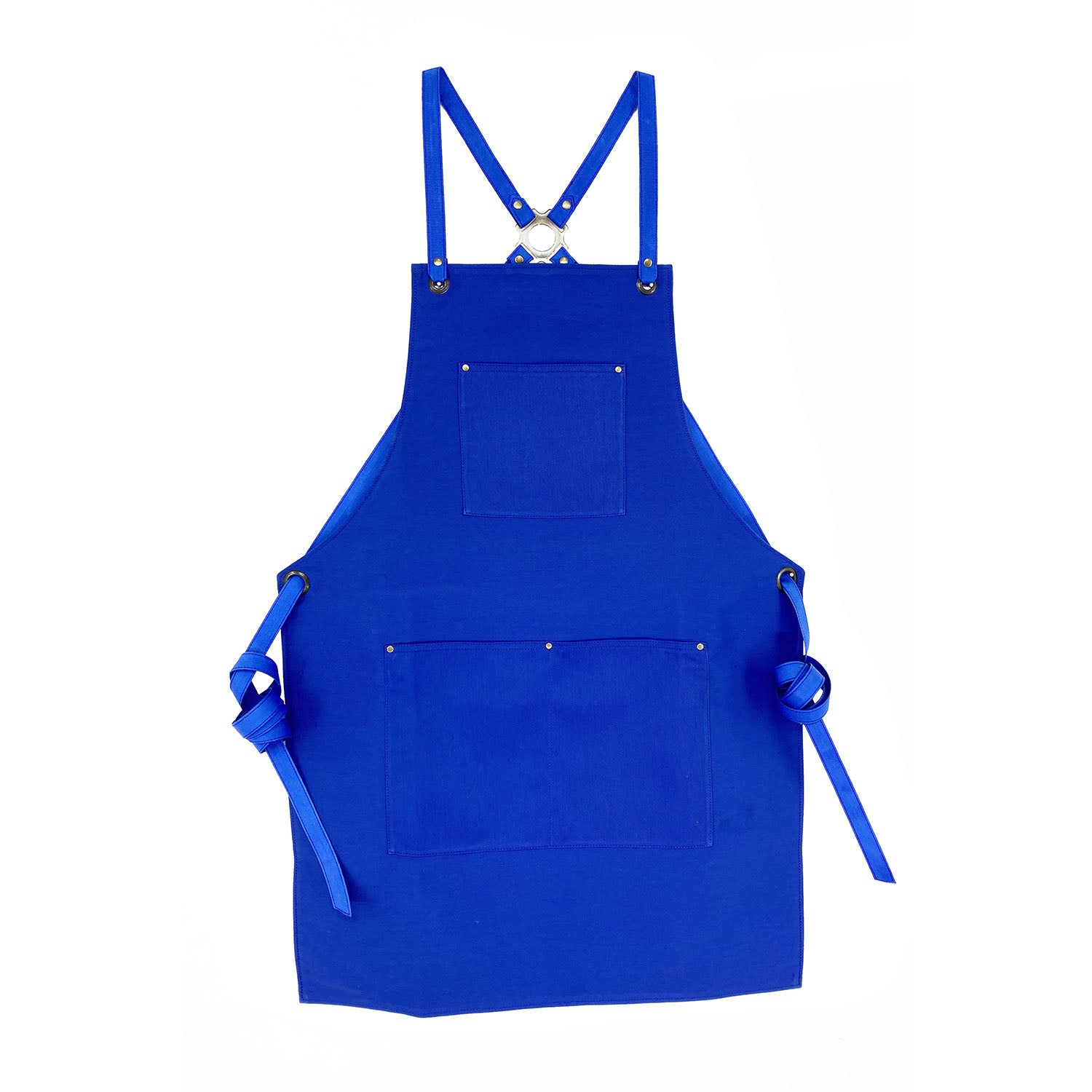 Cobalt Fabric Apron Lucio Co.